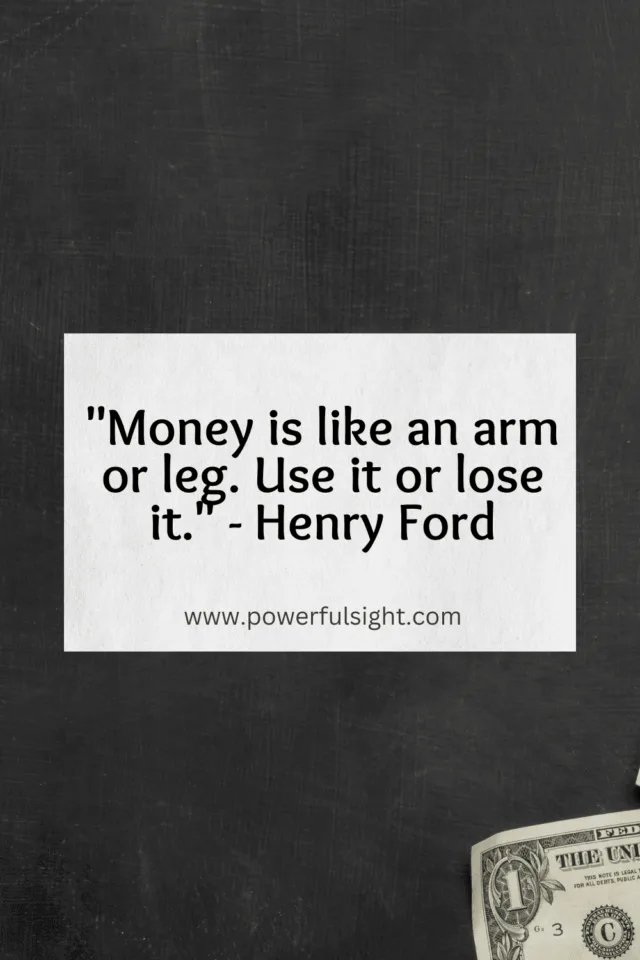 Short Money Quotes That Will Inspire You - Powerful Sight